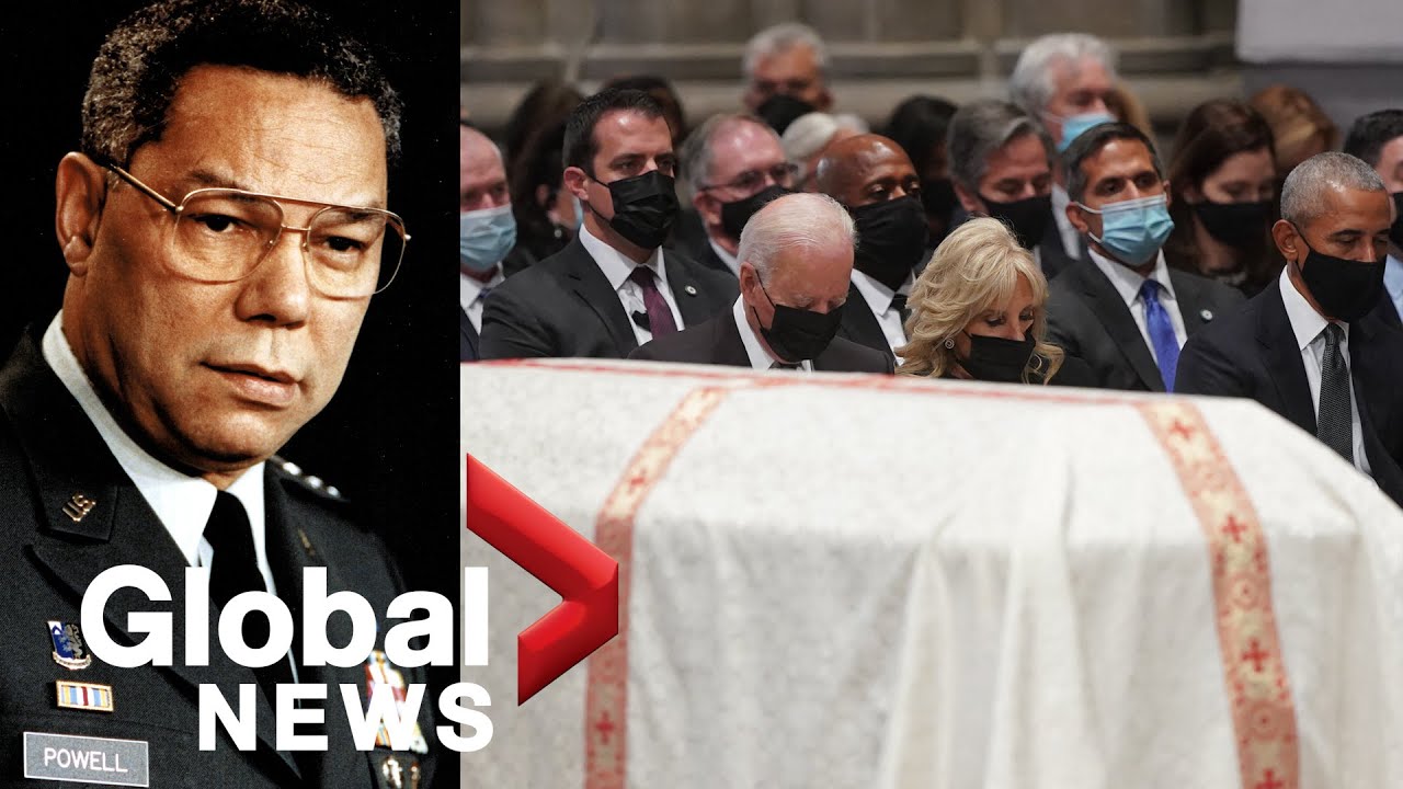 Colin Powell funeral: Presidents, dignitaries pay respects at ...