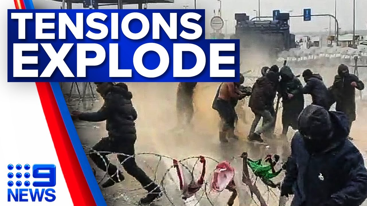 Violence erupts at Poland-Belarus border, Uganda suicide bombing | 9 ...