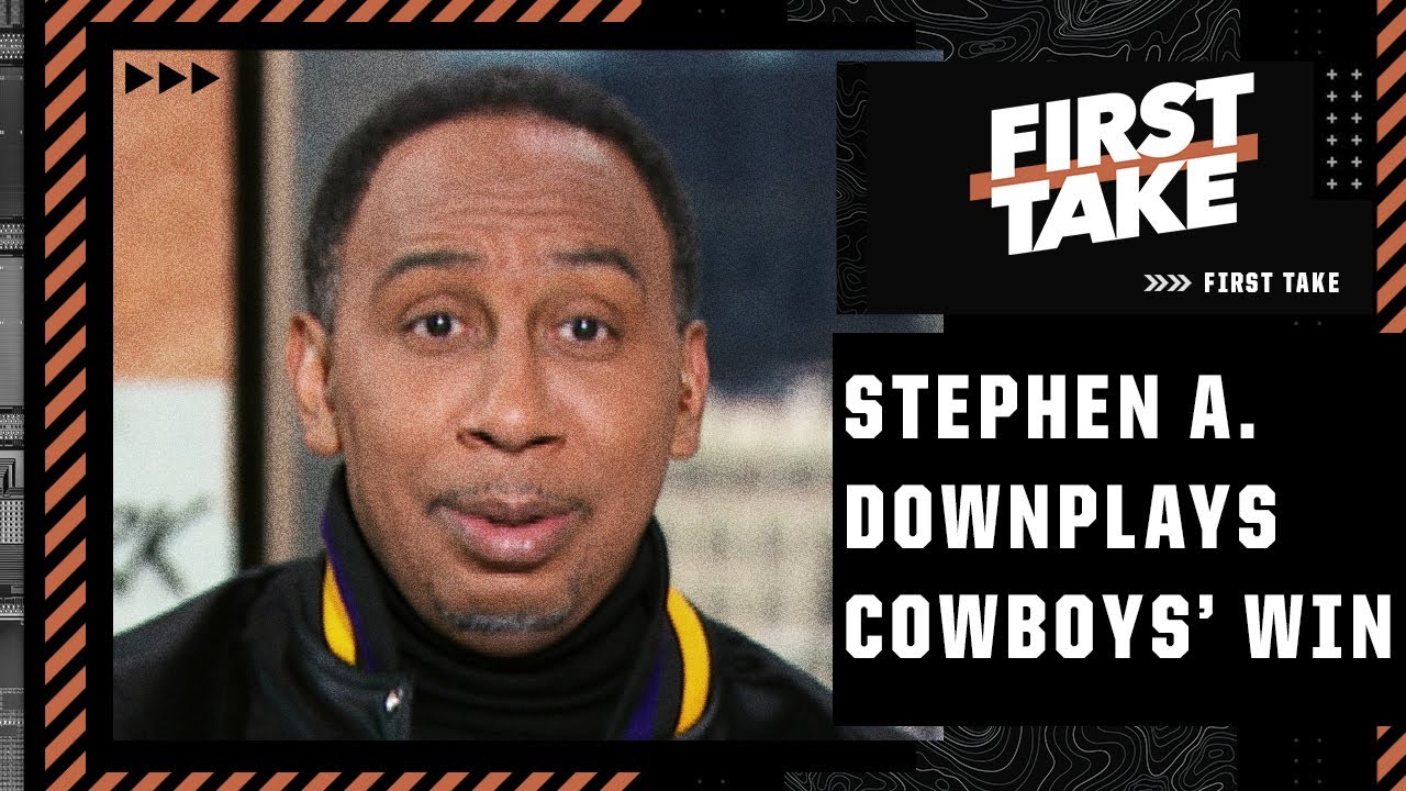 🤠 Stephen A. doesn't give the Cowboys ANY credit for beating the Saints ...