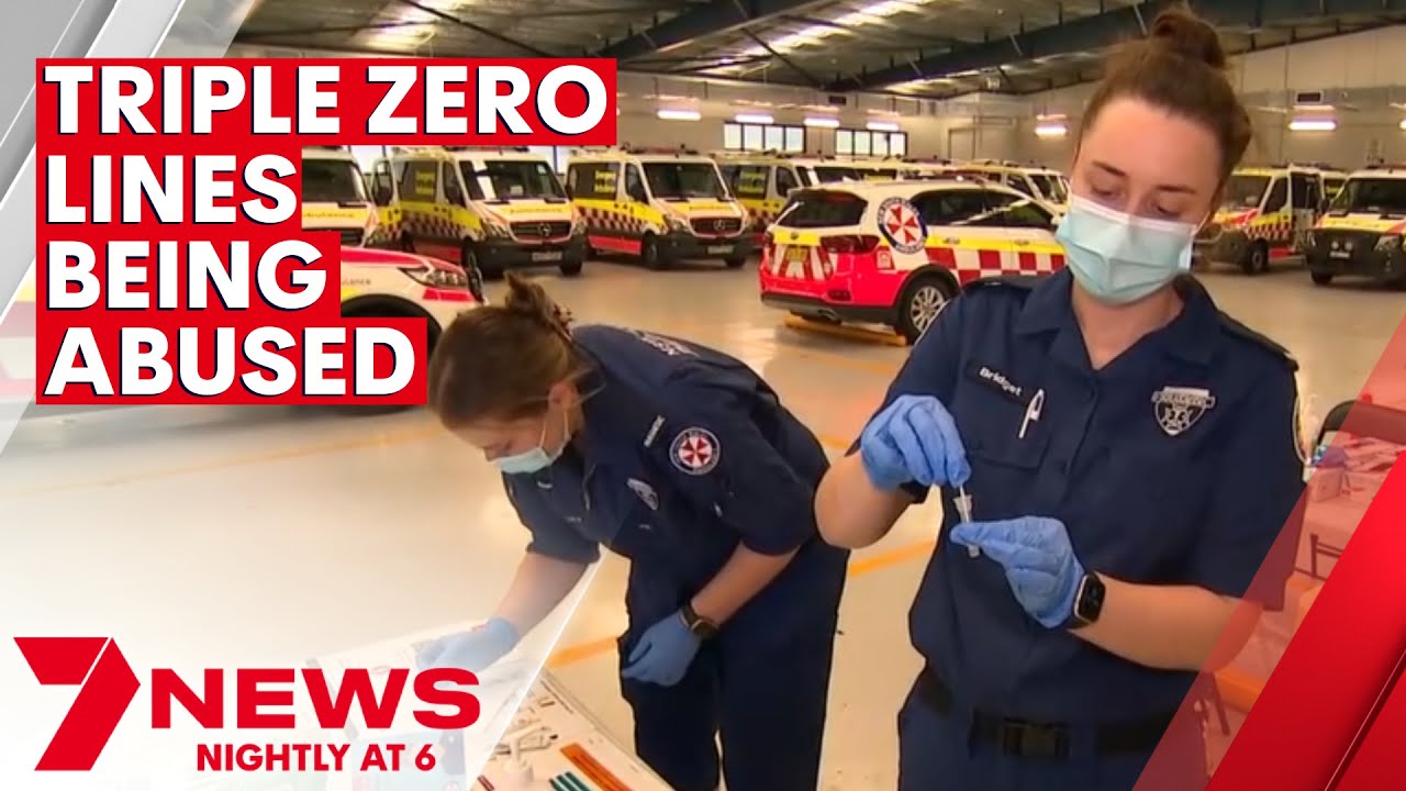 People phoning the Triple Zero emergency line with trivial issues ...