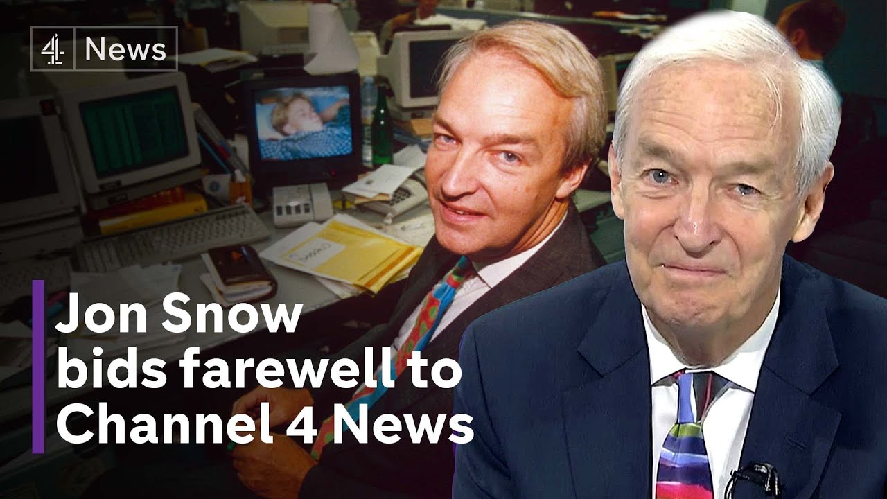 Jon Snow presents his final Channel 4 News programme - The Global Herald