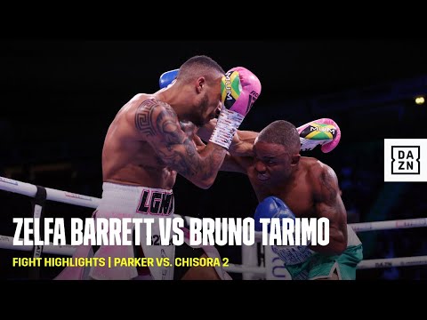 FIGHT HIGHLIGHTS | Zelfa Barrett vs. Bruno Tarimo - The Global Herald