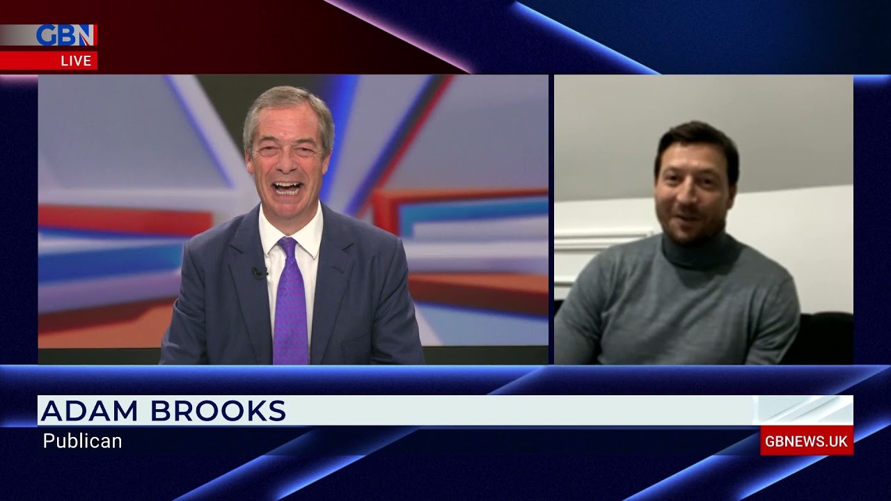 Nigel Farage is told by Publican Adam Brooks that pubs 'do not want ...
