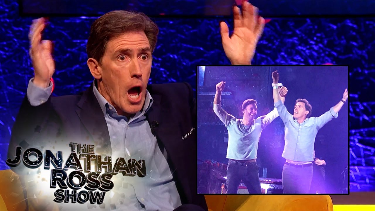 Rob Brydon's Panicked Time On Stage With Coldplay | The Jonathan Ross ...