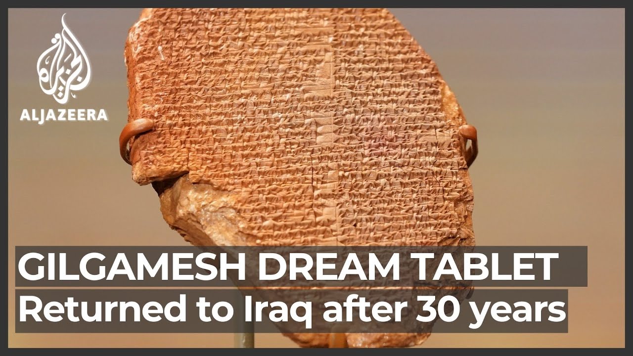 Iraq marks return of looted Gilgamesh Tablet from the US - The Global ...