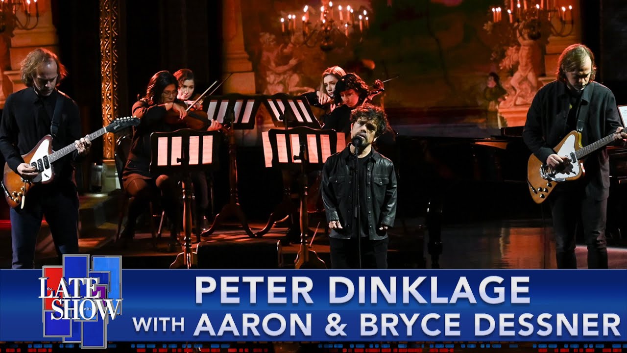 Peter Dinklage, Aaron & Bryce Dessner Perform "Your Name" - The Global ...