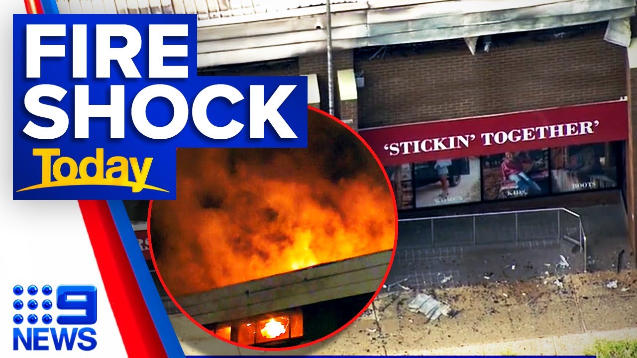 Fire wipes out beloved community building in Penrith | 9 News Australia ...
