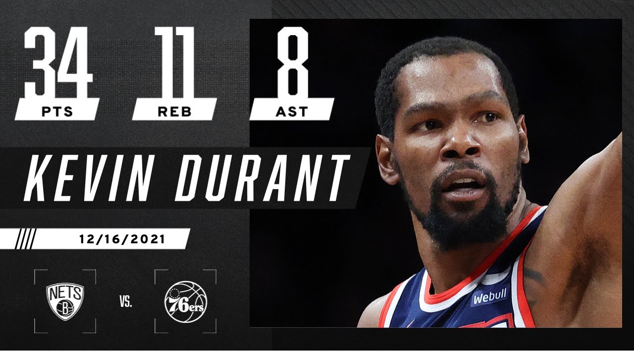 Kevin Durant activates BEAST MODE 🔥 Nearly notches consecutive triple ...