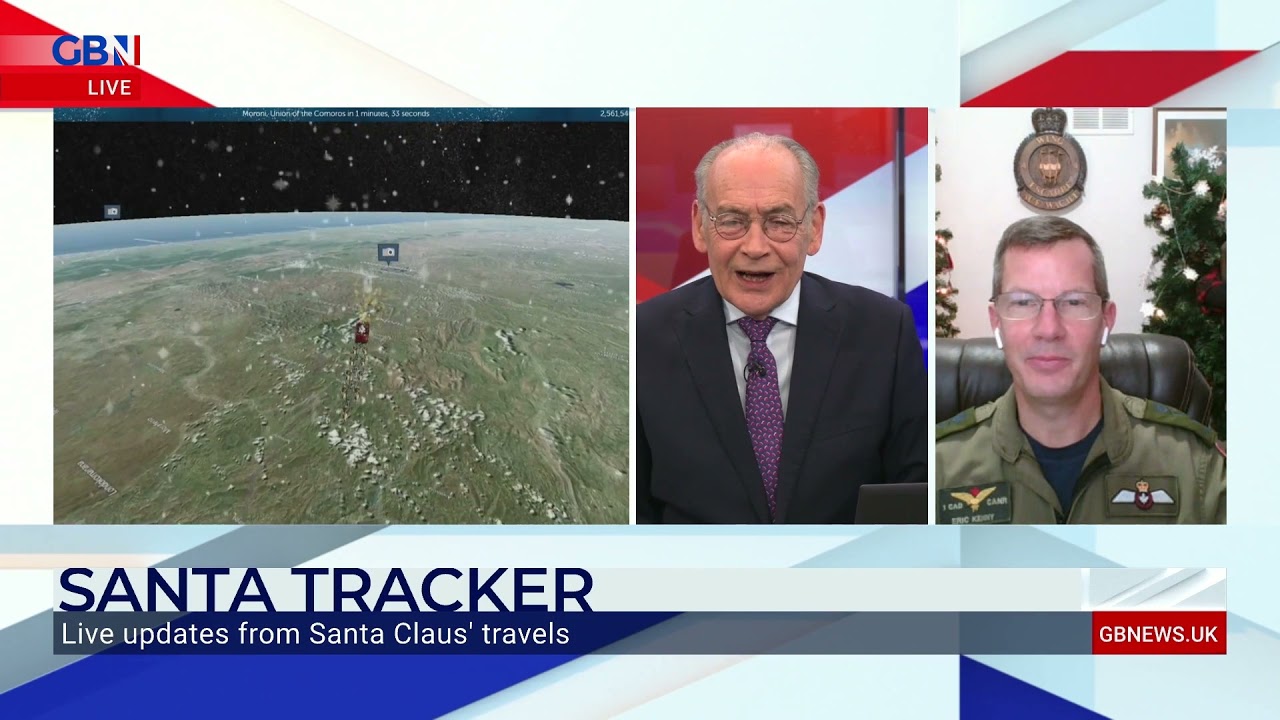 Christmas: Major General Eric Kenny on tracking Santa's movements - The ...