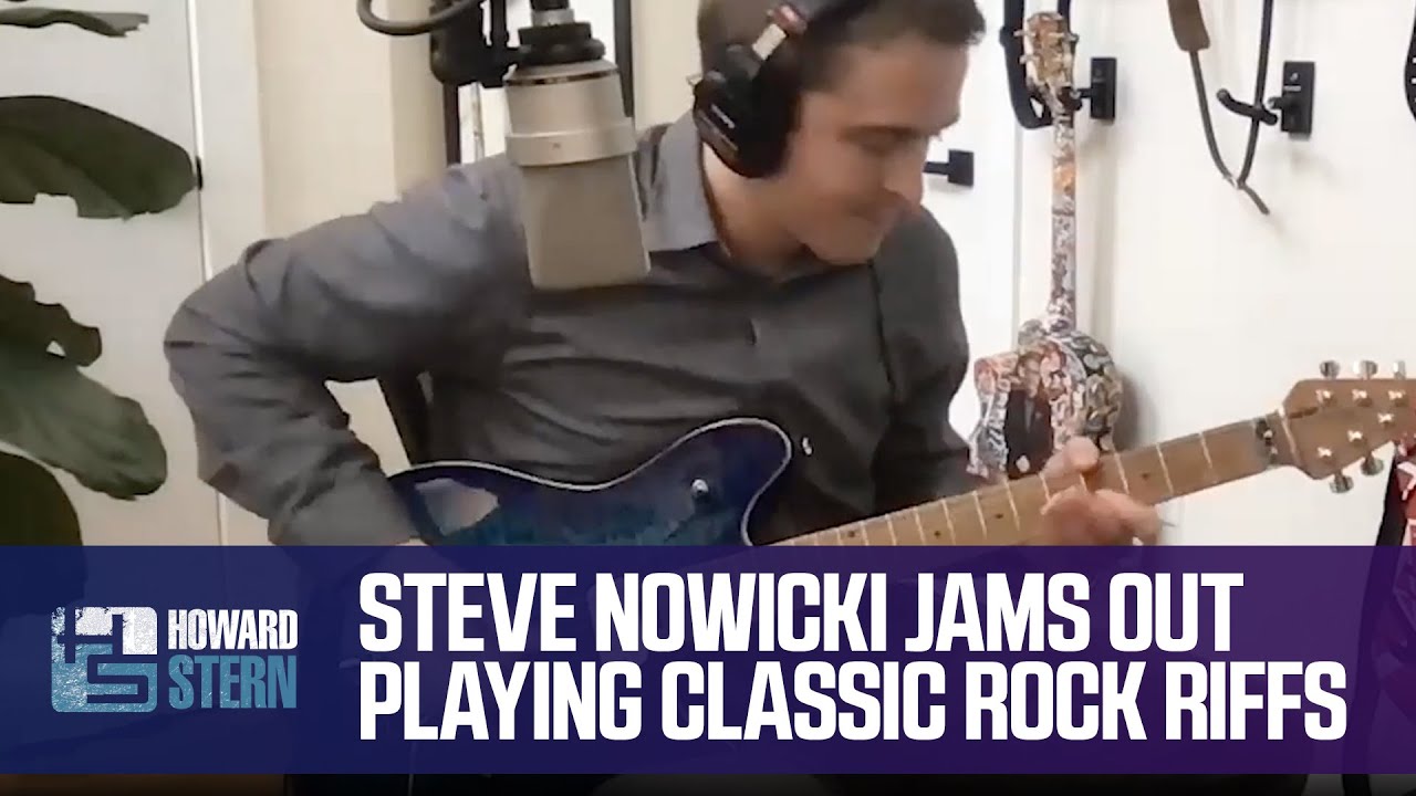 Steve Nowicki Jams Out Playing Classic Rock Guitar Riffs - The Global ...