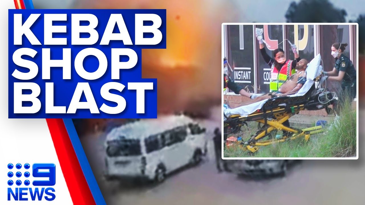 Man taken to hospital after explosion destroys Canberra shops | 9 News ...