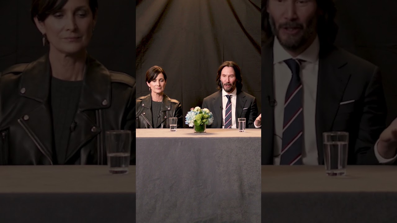 The Cast of ‘The Matrix Resurrection’ Didn’t Rehearse?! #Shorts - The ...