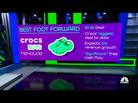Crocs buys footwear brand Hey Dude for $2.5 billion - The Global Herald