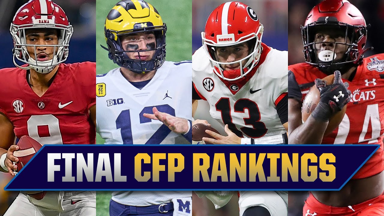 FINAL CFP Rankings Released: Alabama Claims No. 1 Spot | CBS Sports HQ ...