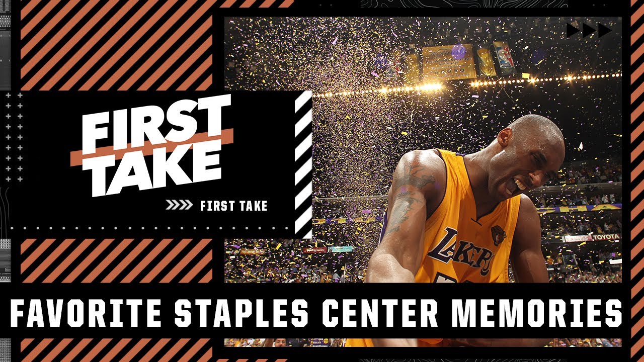 The First Take crew reminisces on their favorite Staples Center memory ...