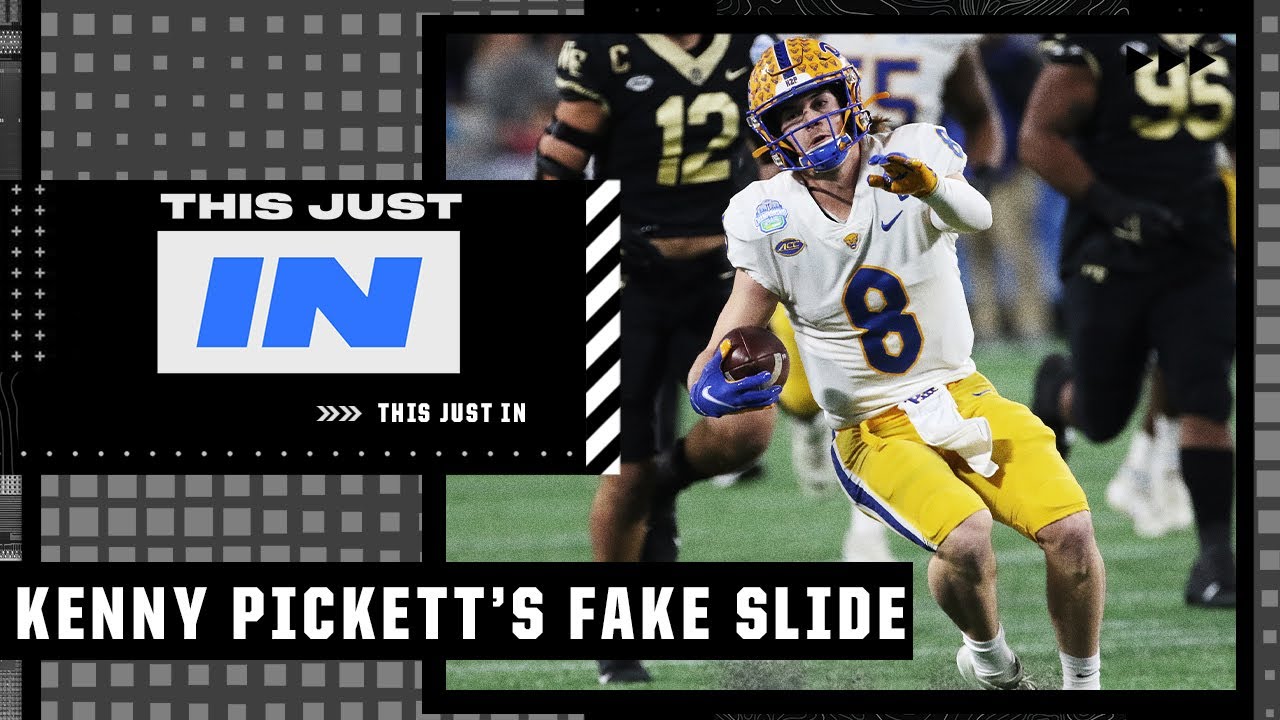 Reacting to Kenny Pickett's fake slide, and the rule change that ...