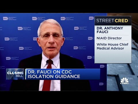 Dr. Fauci says CDC's isolation guidance was made with science as the ...