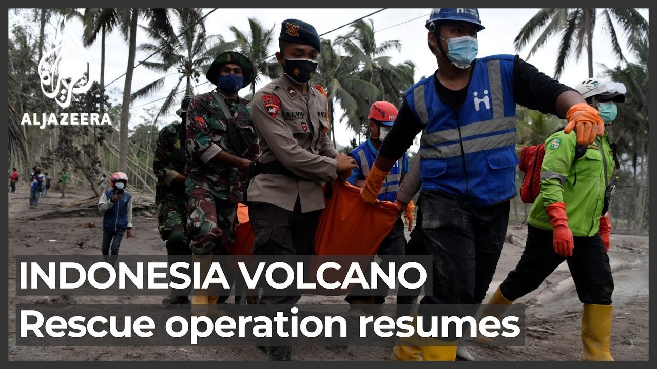 Poor weather hinders search and rescue at Indonesian volcano - The ...