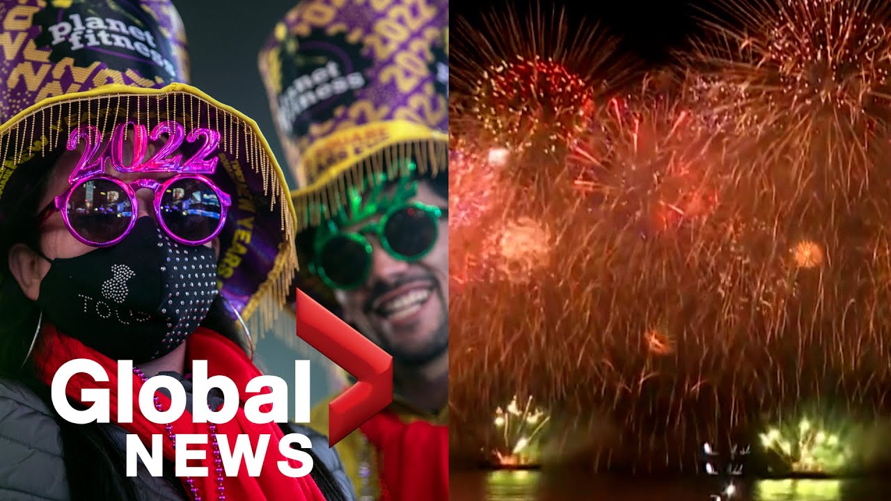 New Year's Eve 2022 countdown celebrations around the world | FULL ...