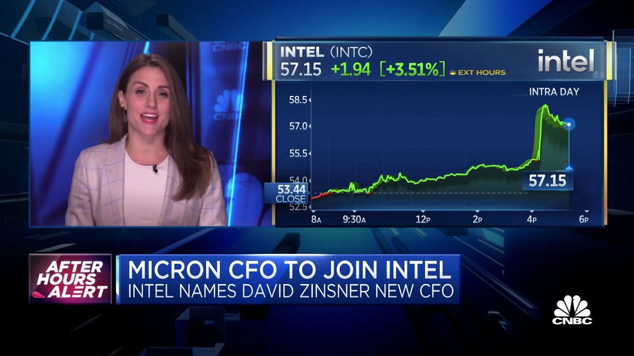 Intel shares soar after hiring new CFO - The Global Herald