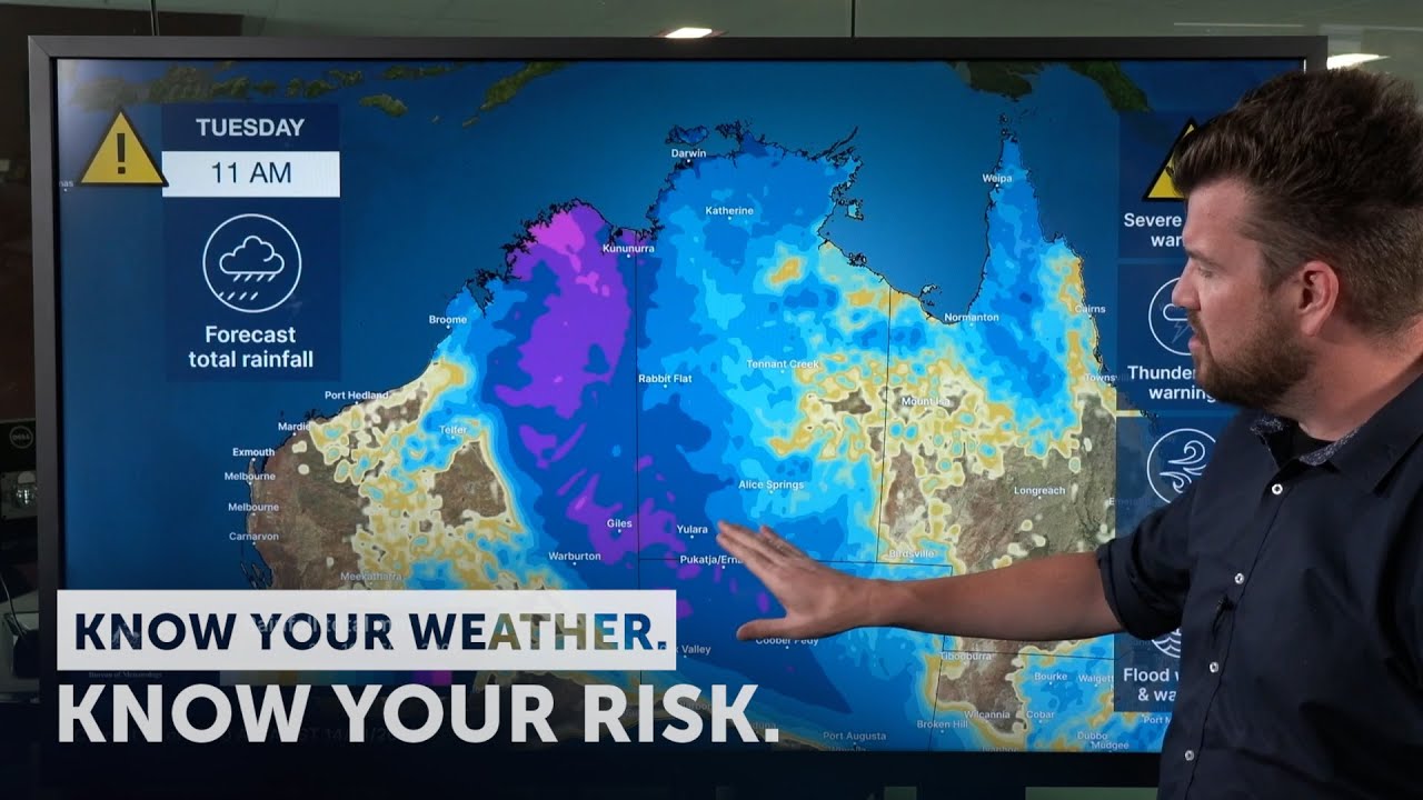 Australia Weather: Severe Weather Update: Ex-Tropical Cyclone Tiffany ...