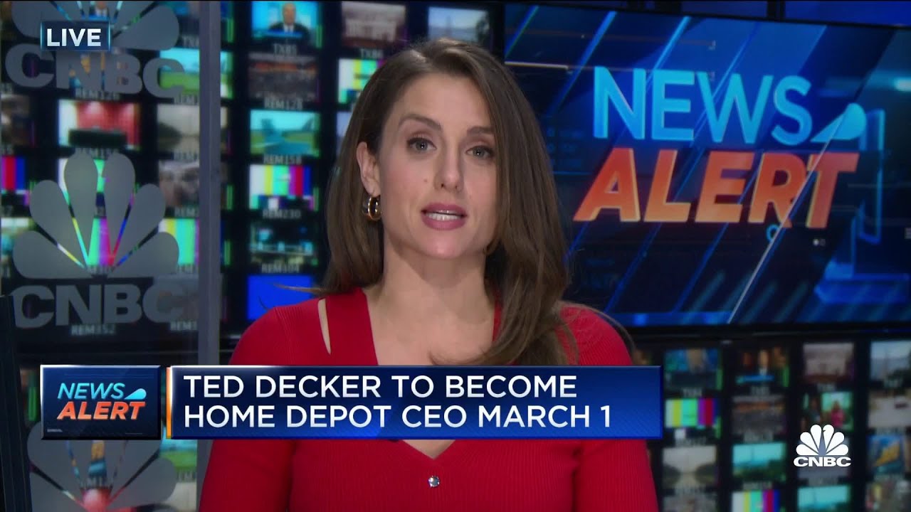 Home Depot names new CEO, Ted Decker, who will start March 1 - The ...