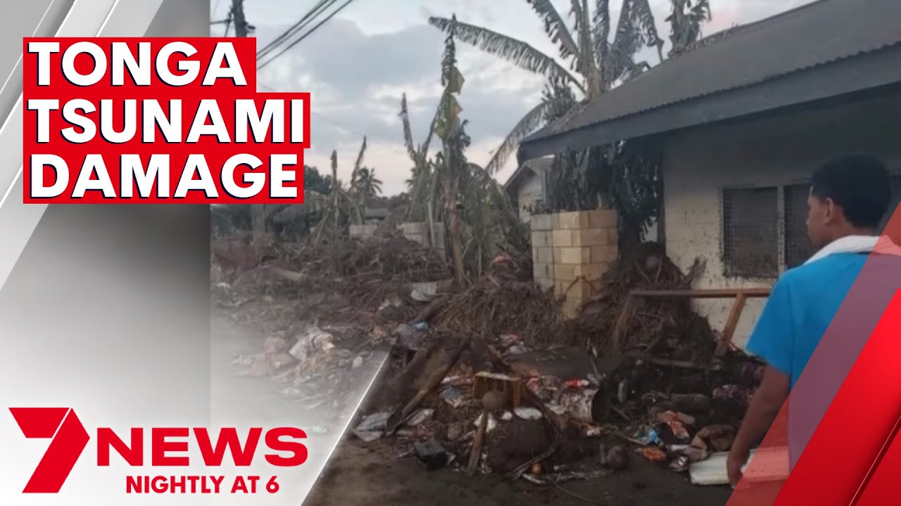 Tsunami wipes out hundreds of homes in Tonga | 7NEWS - The Global Herald