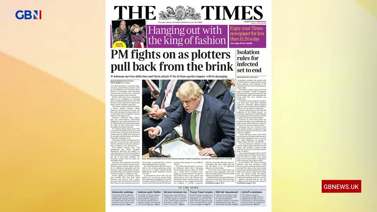 Eamonn and Isabel take you through the papers this morning | January 20 ...