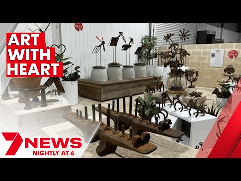 Young Adelaide artist sculpts unique artwork in the name of charity ...