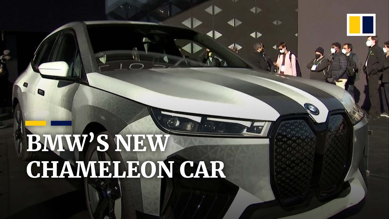 Car chameleon: BMW unveils colour-changing concept vehicle at CES in ...