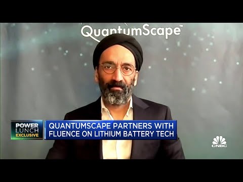 Lithium-battery maker Quantumscape announces partnership with Fluence ...