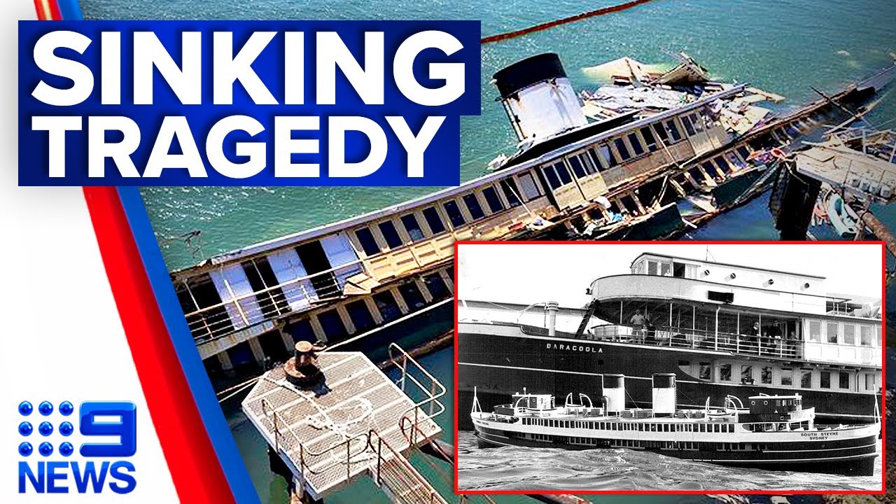 Historic former Manly ferry MV Baragoola sinks in Sydney Harbour | 9 ...