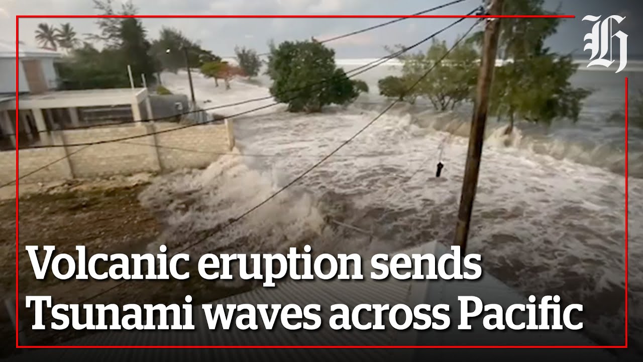 Tonga hit by Tsunami from nearby violent volcanic eruption | nzherald ...