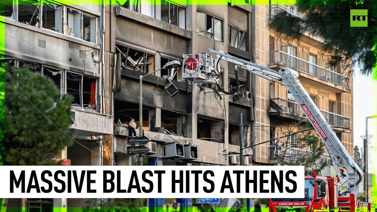 Massive Explosion Rocks Athens - The Global Herald