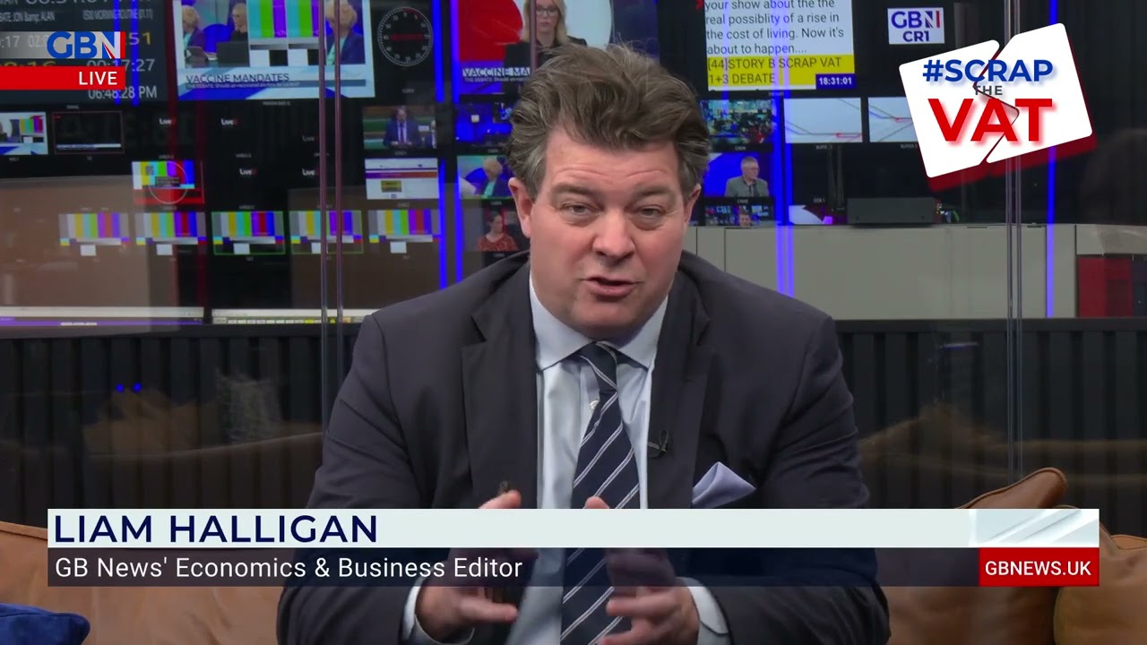 Liam Halligan discusses his #ScraptheVat campaign - The Global Herald