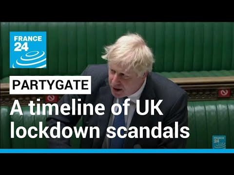 UK 'partygate': A timeline of Boris Johnson's lockdown scandals ...