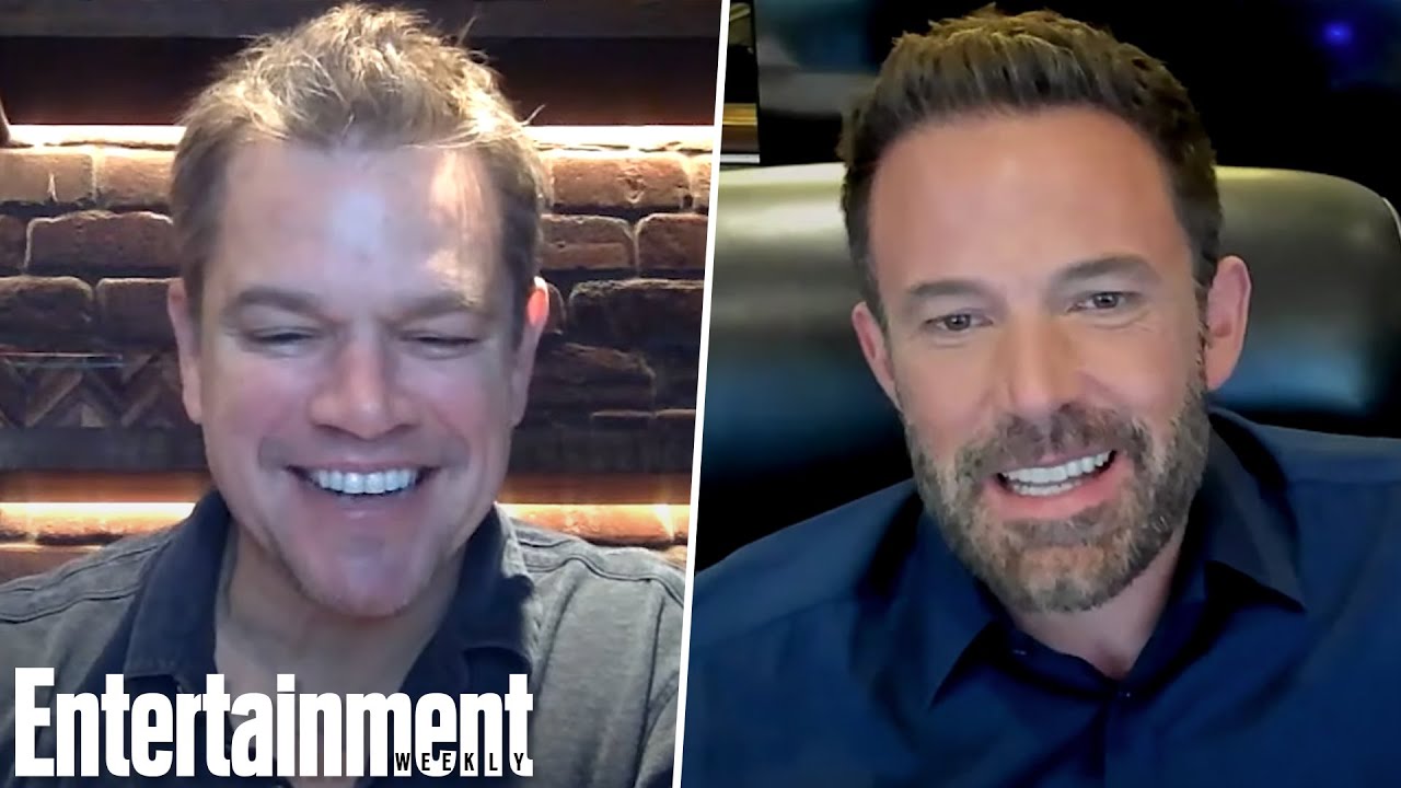 Matt Damon Interviews Ben Affleck About 'The Tender Bar' & Film Career ...