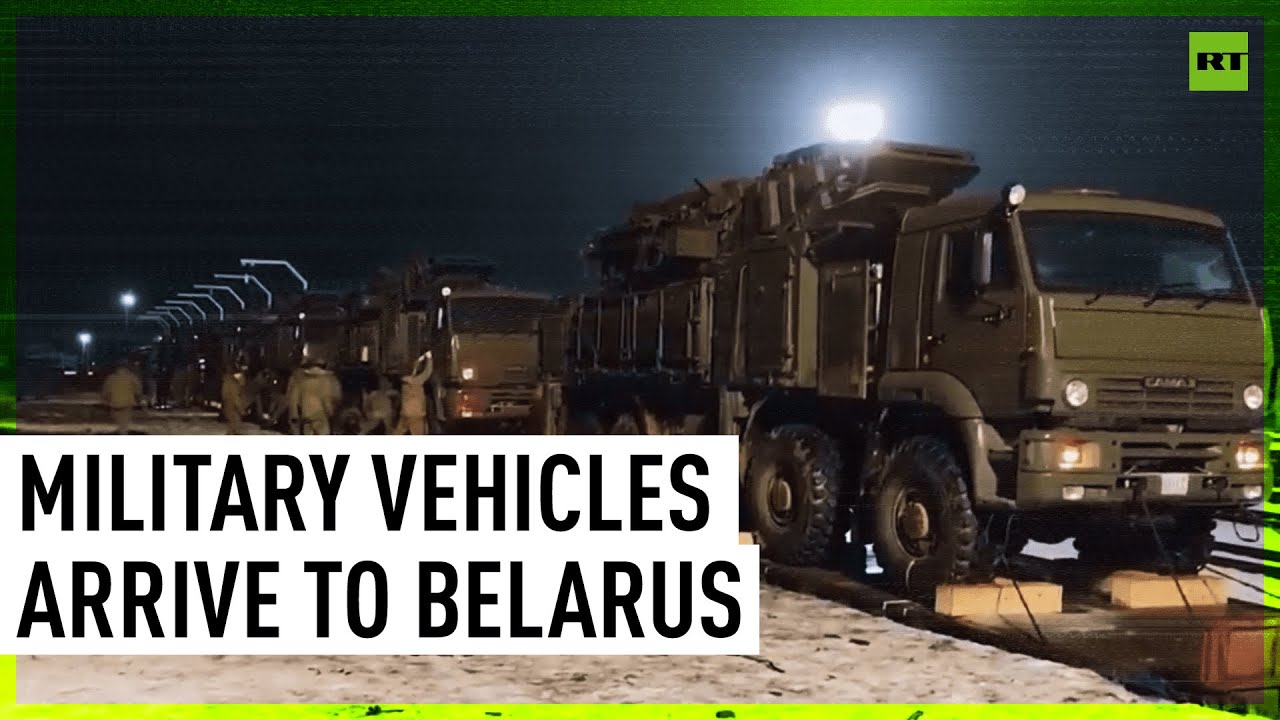 Military Vehicles Arrive in Belarus Ahead of Drills - The Global Herald