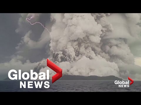 Tonga volcano eruption baffles scientists as shockwaves felt across ...