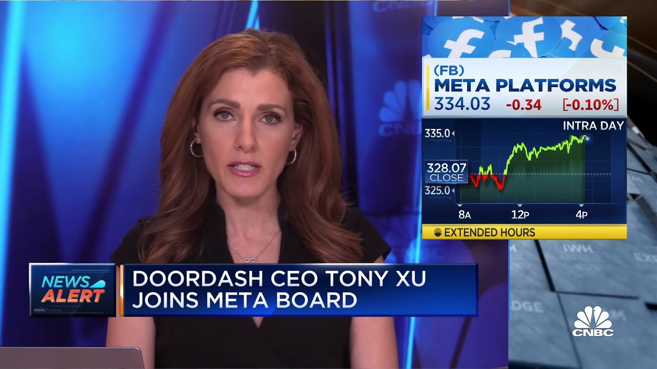 DoorDash CEO Tony Xu joins Meta board - The Global Herald