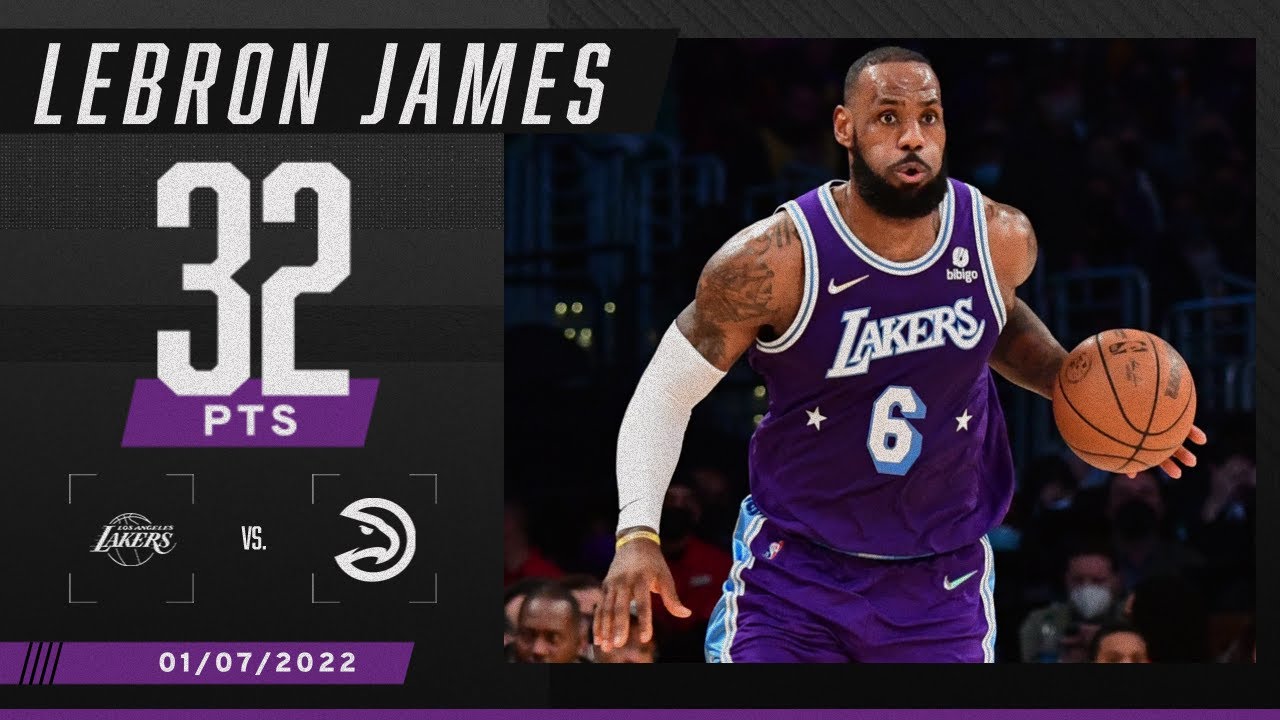 LeBron James HOT FORM continues for Lakers vs. Hawks 💪 🔥 - The Global ...
