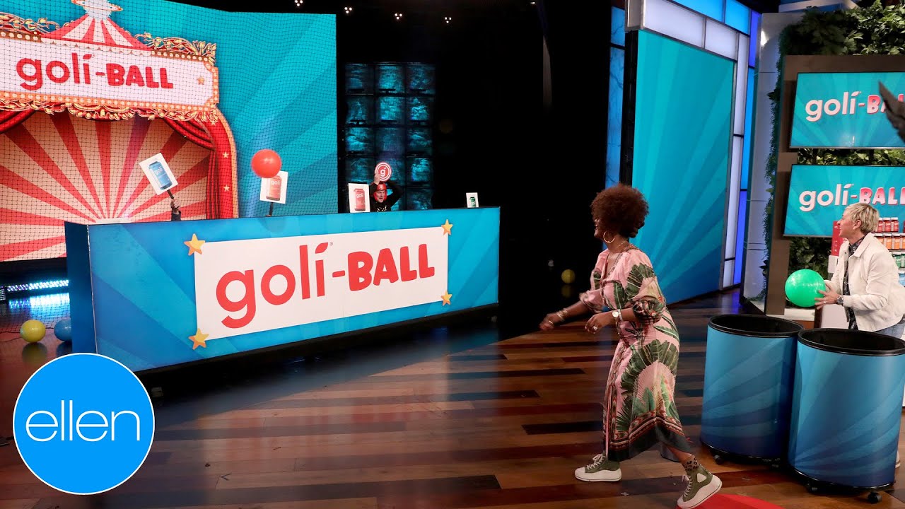 Tabitha Brown & Ellen Take Aim in 'Goli Ball'! - The Global Herald