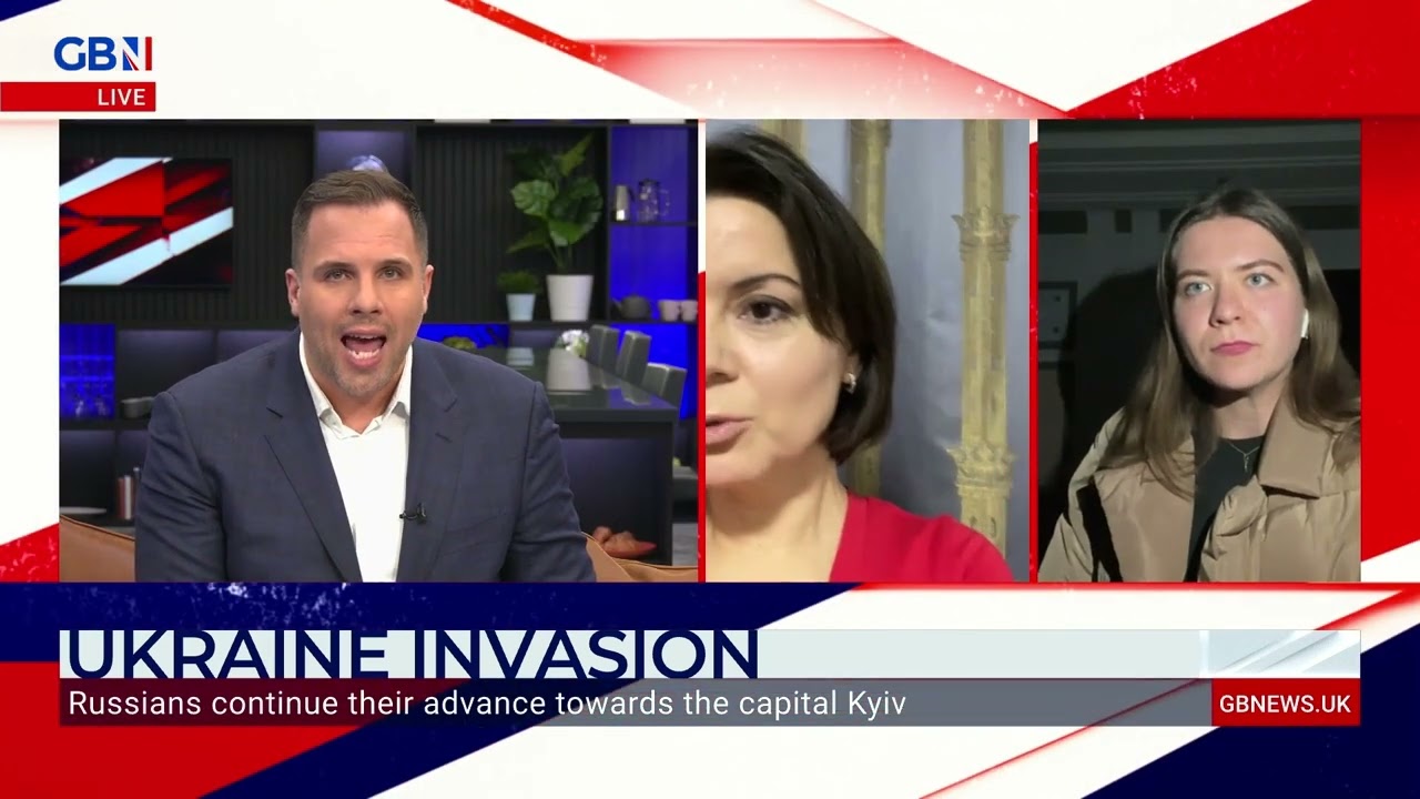 Ukrainian news anchor speaks about impact of Russian invasion on her ...