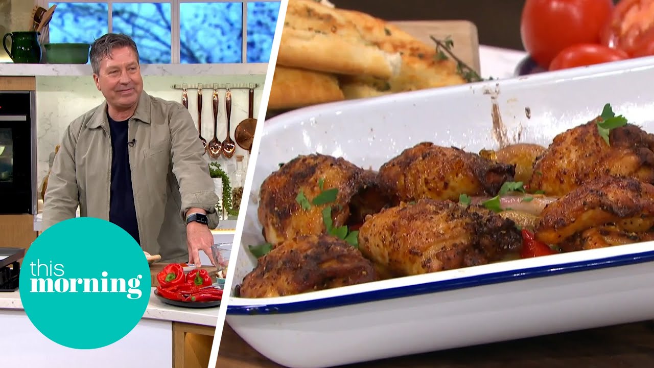 John Torode's Simple & Easy One Tray Family Feast | This Morning - The ...