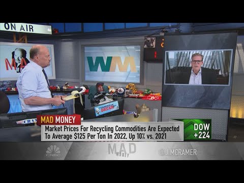 Watch Jim Cramer's full interview with Waste Management CEO Jim Fish ...