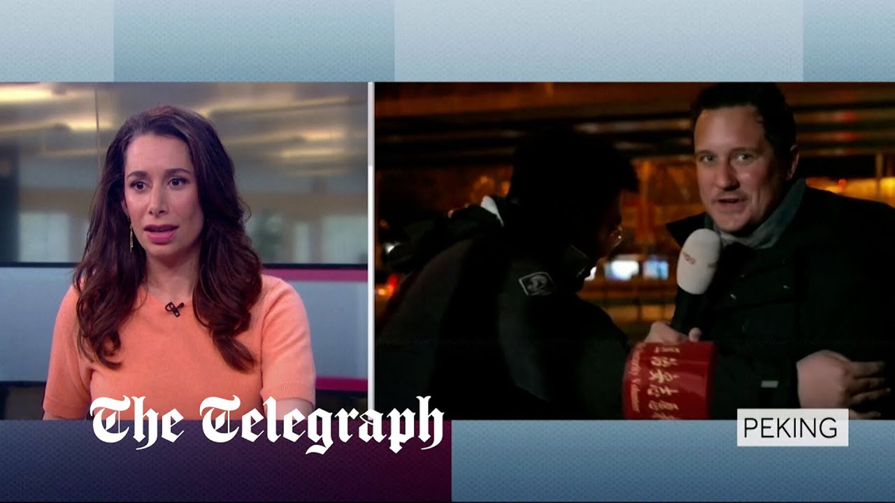 Reporter dragged away by Chinese security live on air during Winter ...