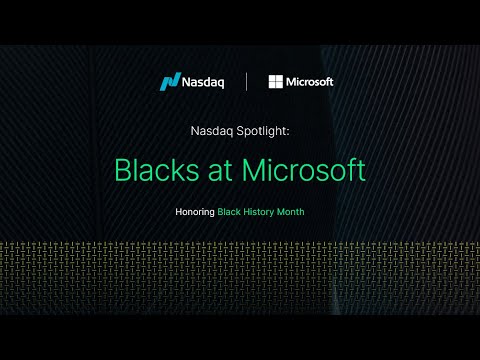 Nasdaq Spotlight: Blacks at Microsoft - The Global Herald
