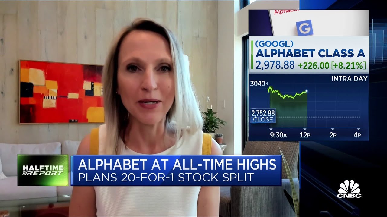 Strong fundamentals driving Alphabet shares up, says Brenda Vingiello ...