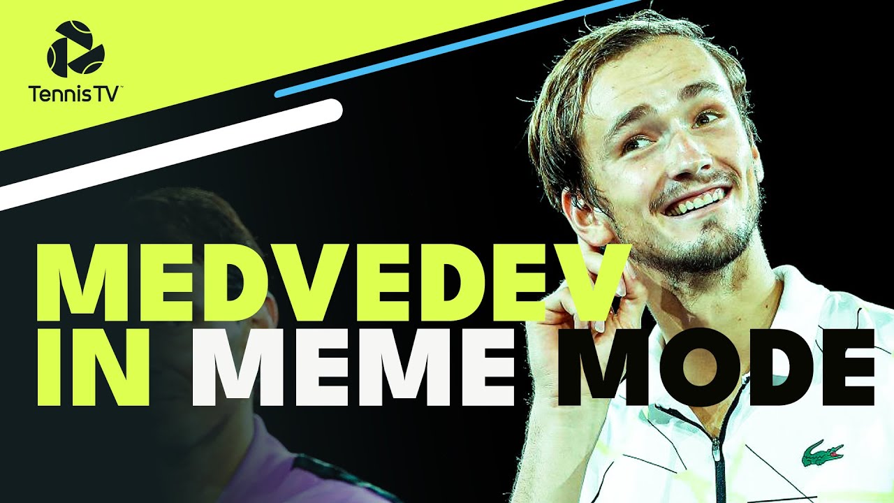When Daniil Medvedev Goes Meme Mode! - The Global Herald