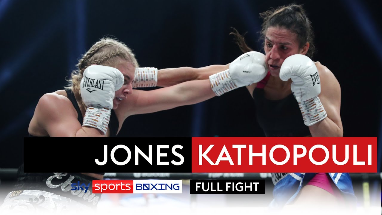 FULL FIGHT! Ebonie Jones vs Effy Kathopouli - The Global Herald